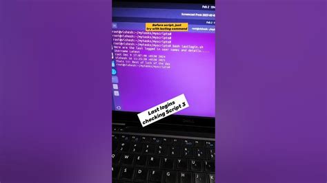 Last Logins Checking Script 3 Linux Ubuntu Shortsviral Shortvideo Shorts Viral Song