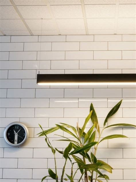 Slik Led Up And Down Linear Pendant 2 Finishes Creative Lighting