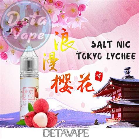 Jual Liquid Saltnic Tokyo Lychee 15ml 30mg Indonesiashopee Indonesia