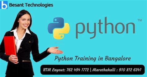 Besant Technologies Offers The Best Python Training In Bangalore With