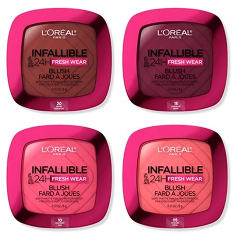 L Oreal Infallible 24H Fresh Wear Soft Matte Blush Available Now For