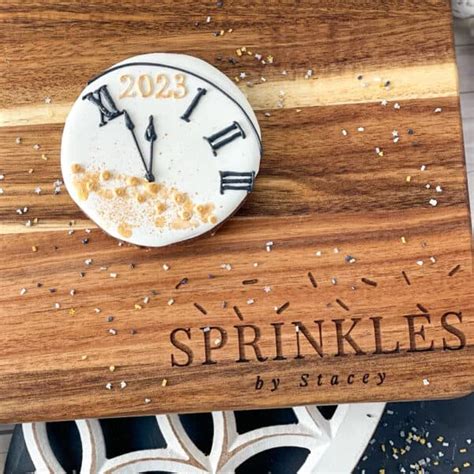 Clock Cookie Sprinkles By Stacey