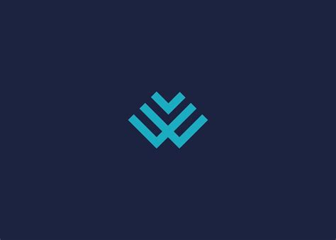 Premium Vector Letter Wv With Square Logo Icon Design Vector Design