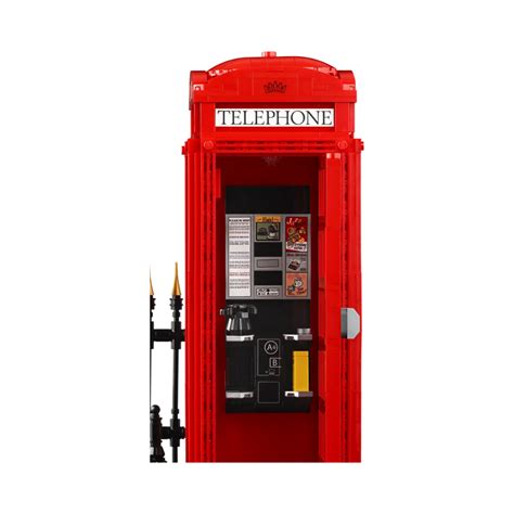 LEGO Ideas Red London Telephone Box Nastars