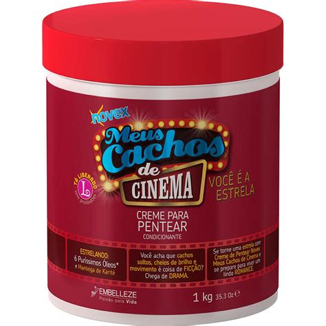 Creme Para Pentear Novex Meus Cachos De Cinema 1KG Shopee Brasil