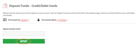 How To Make A Deposit With Xm Group
