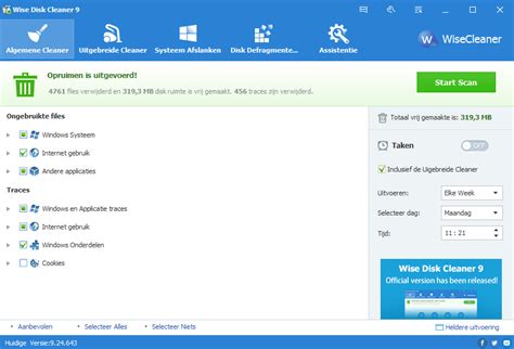 Wise Disk Cleaner Gratissoftwarenl Downloads