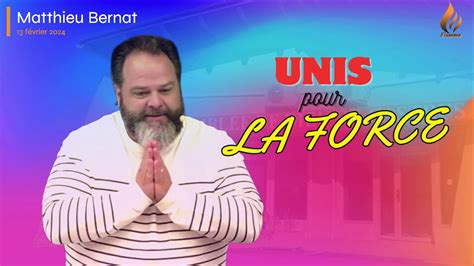 Unis pour LA force Eglise Evangélique ADD de Castres