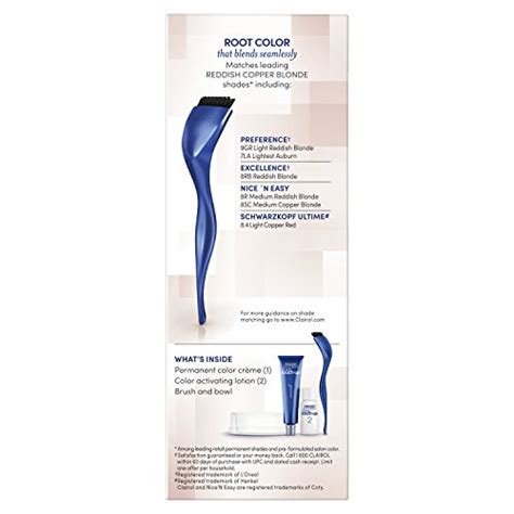 Clairol Root Touch Up Permanent Hair Color Creme 8r Medium Reddish