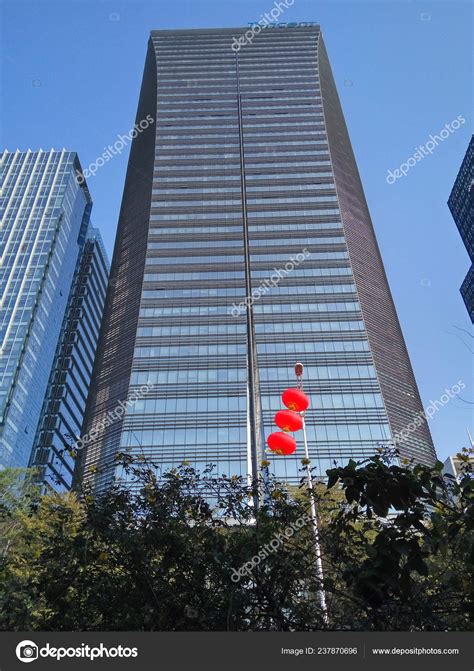 View Headquarters Building Tencent Shenzhen City South China S
