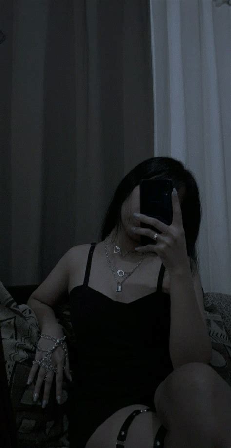 Mirror Selfie Fashion Little Black Dress Black Dress