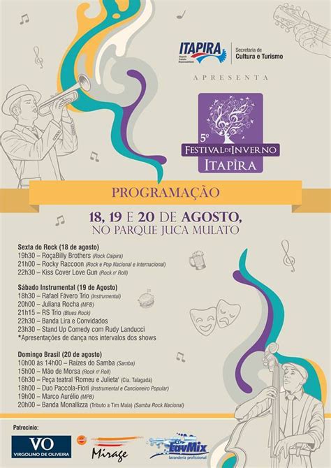 Calendario De Eventos Itapira 2020
