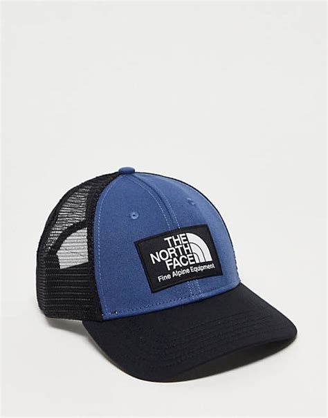 The North Face Mudder Trucker Kappe In Marineblau Mit Rückteil Aus