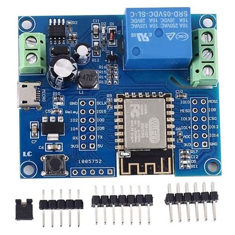 Wifi Relay Controller Module Dc 5v 8v 80v Esp8266 Wireless Controller
