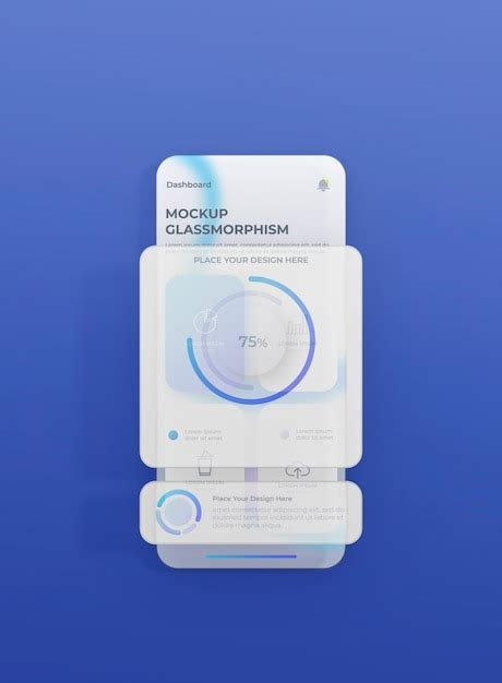 Glassmorphism Style Psd High Quality Free Psd Templates For Download