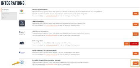 Integration Guide With Sccm Mecm Knowledgebase