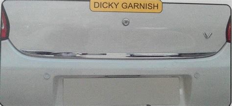 Rear Dicky Stainless Steel Chrome Beading Garnish For Maruti Suzuk