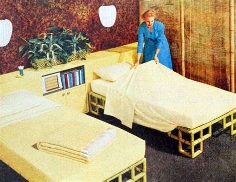 Vintage 50s Master Bedroom Decor See 50 Examples Of Retro Home Style
