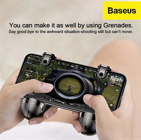Baseus Grenade Mobile Handle For Games Black Startech Store