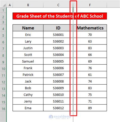 How To Hide Multiple Columns In Excel 5 Easy Methods