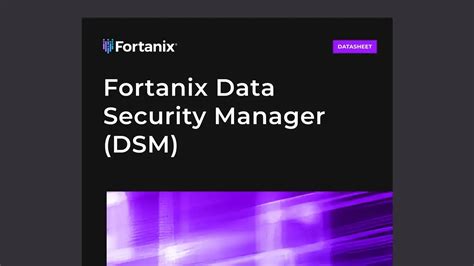 Data Security Manager Fortanix