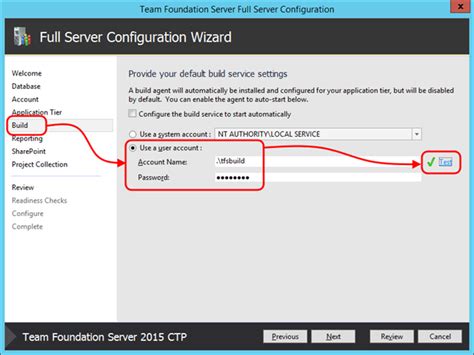 Failed Setting Account On Com Permissions And Unhandled Exception When Installing Tfs 2015