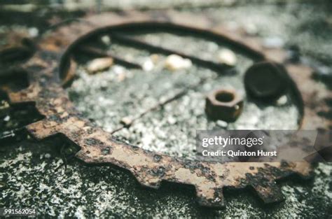 Old Rusty Machine Cog Photos And Premium High Res Pictures Getty Images