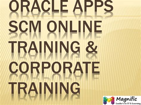 ppt oracle apps scm online training in sweden powerpoint presentation