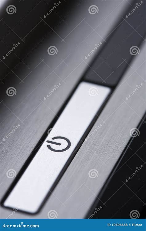 Computer Power Button Stock Photo Image Of Switch Computer 19496658