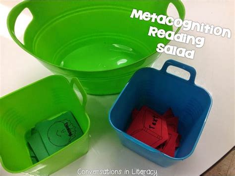 Conversations In Literacy Metacognition And Reading Salad Conversations In Literacy Metacognition And Reading Salad