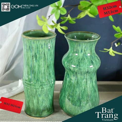 Bình Cắm Hoa Sen Vàng