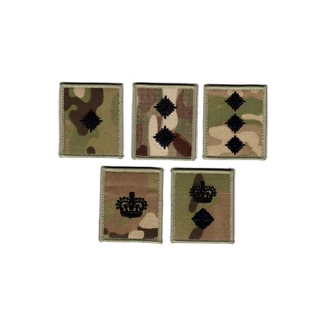 Officer Rank Patch Mtp Velcro Garrison Pri