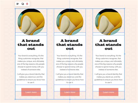 How To Create A Bespoke Bordered Text With Overlapping Image And Button