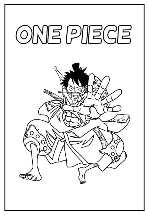 Desenhos Do One Piece Para Colorir Bora Colorir