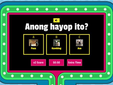 Hulaan Ang Tunog Ng Hayop Gameshow Quiz