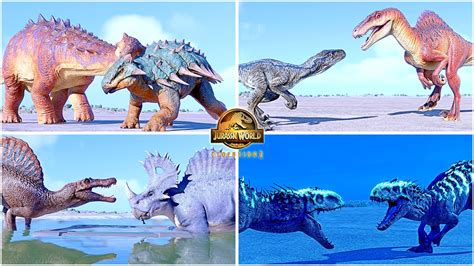 All Hybrid Dinosaurs Social Interactions 🦖 Jurassic World Evolution 2