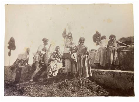 Wilhelm Von Gloeden 1856 1931 Foto All Albumina Raffigurante Gruppo