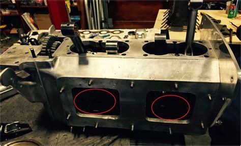 Offenhaser Model Engine Plans Development Upper Crankcase Half Gregs Machine Shop