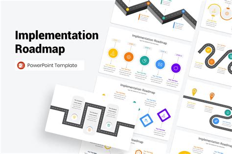 Implementation Roadmap Powerpoint Template Nulivo Market