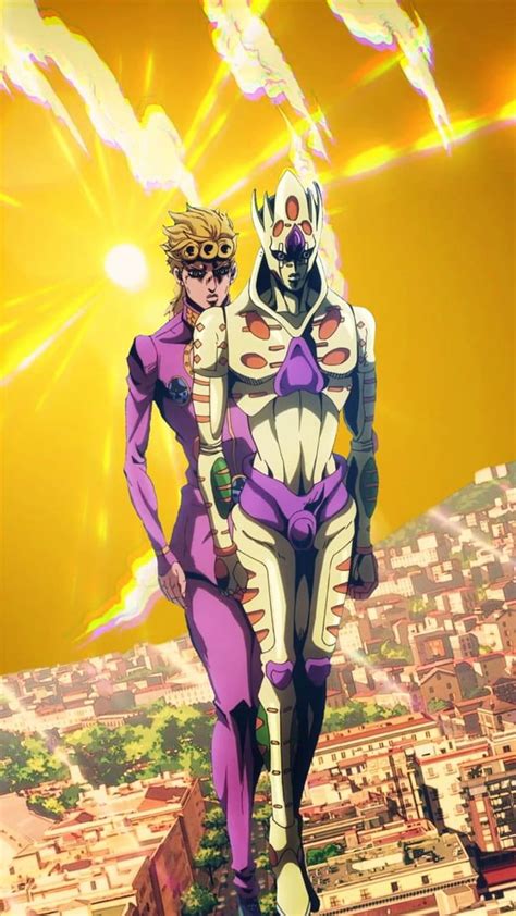 Giorno Giovanna Guido Mista Gold Experience And Sex Pistols Jojo No