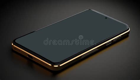 Mobile Phone With Empty Screen Stock Illustration Illustration Of Data Screen 272231337