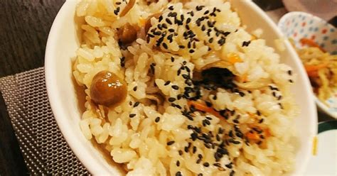 なめこの炊き込みご飯 By みみはる39 【クックパッド】 簡単おいしいみんなのレシピが368万品