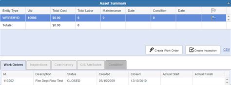 View Asset Information