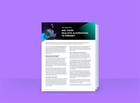 Are There Realistic Alternatives To Vmware