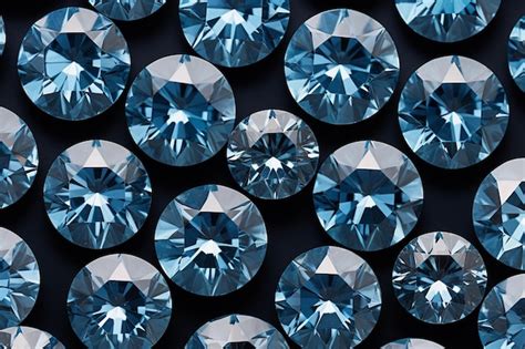Diamonds Arranged In A Starburst Pattern Premium Ai Generated Image