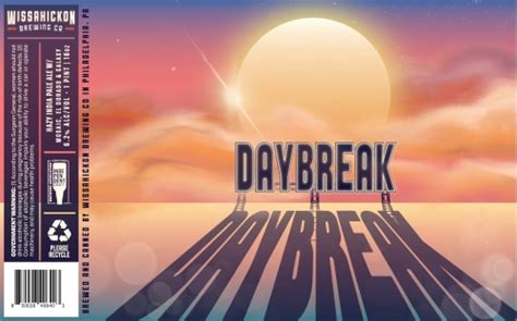 Daybreak Wissahickon Brewing Company Untappd