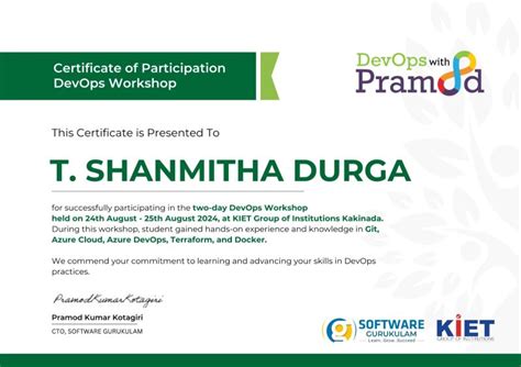 Shanmitha Durga Tekumudi On Linkedin Devops Automation Cicd