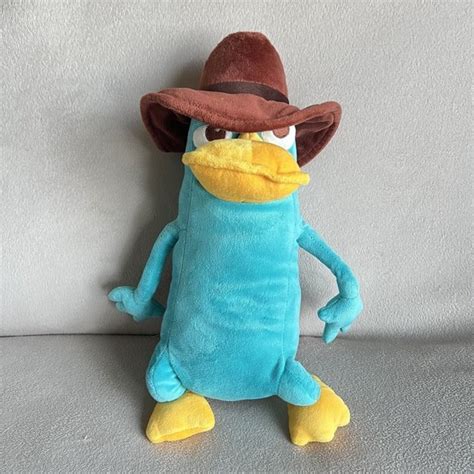 Disney Toys Perry The Platypus Agent P Plush Disney Parks Phineas