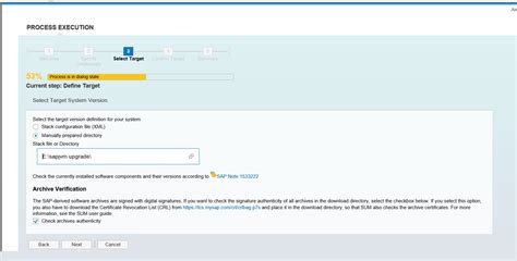 Sapjvm Update Procedure Using Sum With Screenshots Sap Community