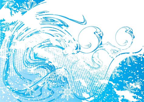 Icy Background Frozen Nature Winter Vector Frozen Nature Winter Png